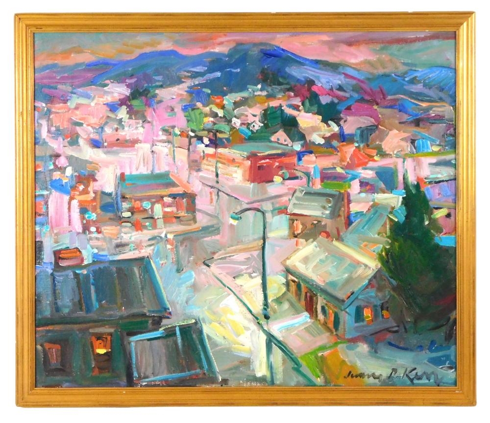 James P. Kerr | Rainy Night | MutualArt