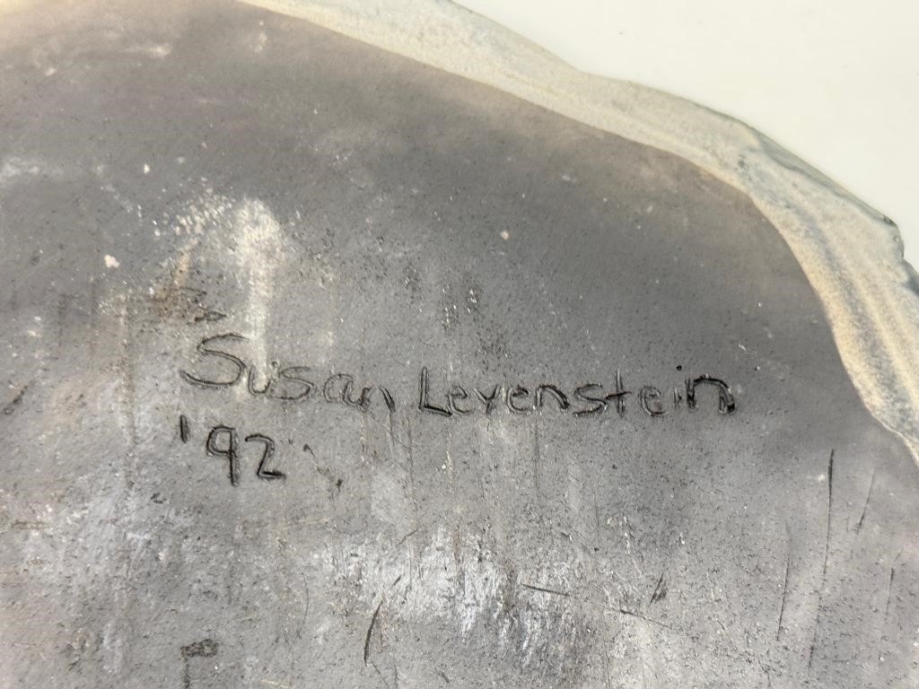 Susan Lavenstein | NICE SUSAN LEVENSTEIN SIGNED RAKU POTTERY | MutualArt