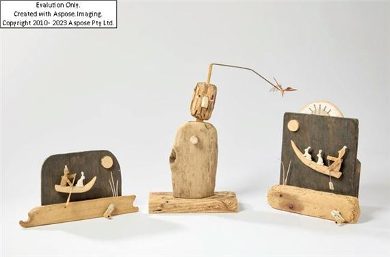 Robert Race | a group of three modern automata | MutualArt
