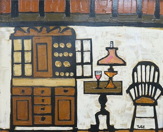 Colin Ruffell | Interior scene | MutualArt