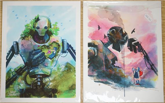 Lora Zombie | Robot and young child | MutualArt