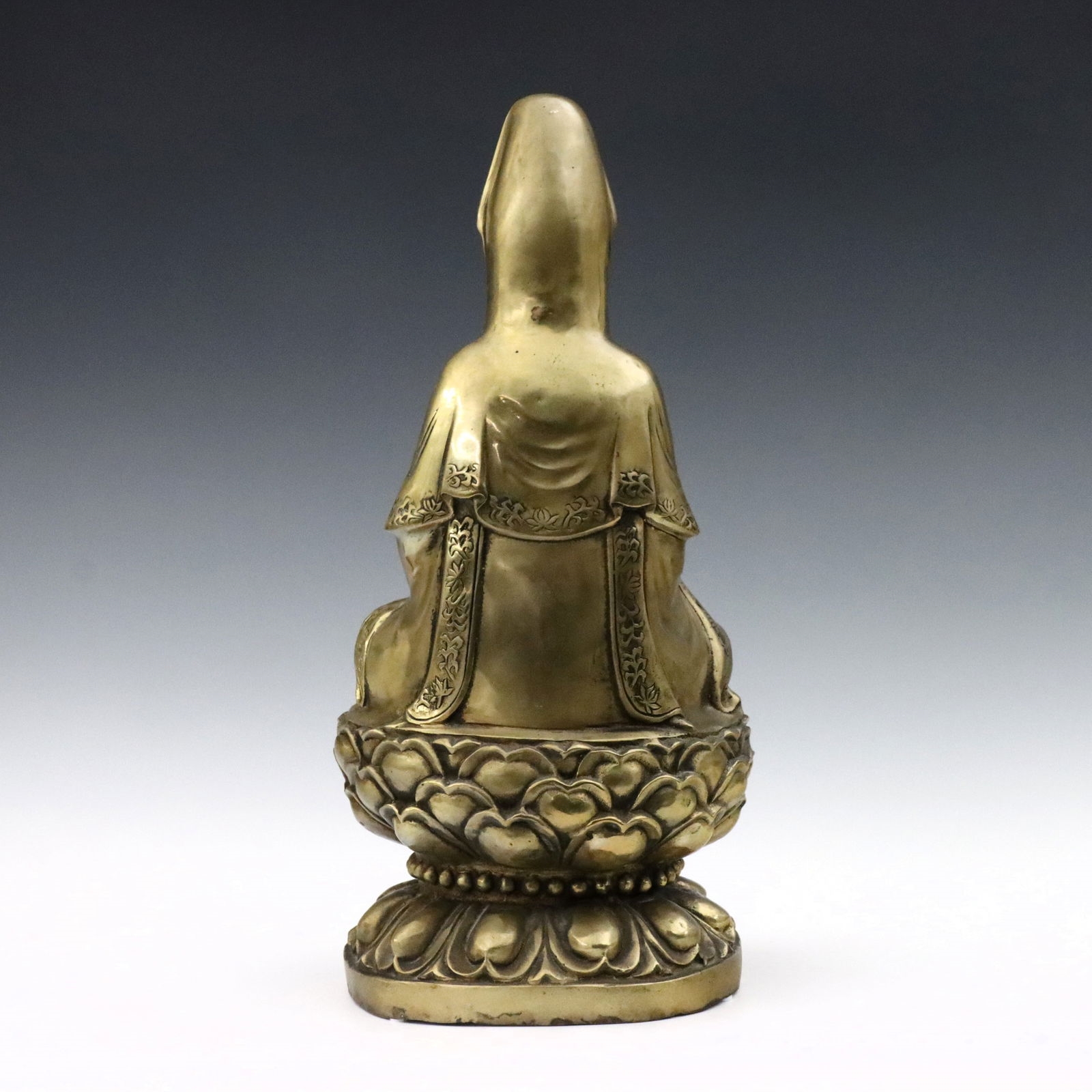 Front | Chinese Brass Figure of Guan Yin | MutualArt