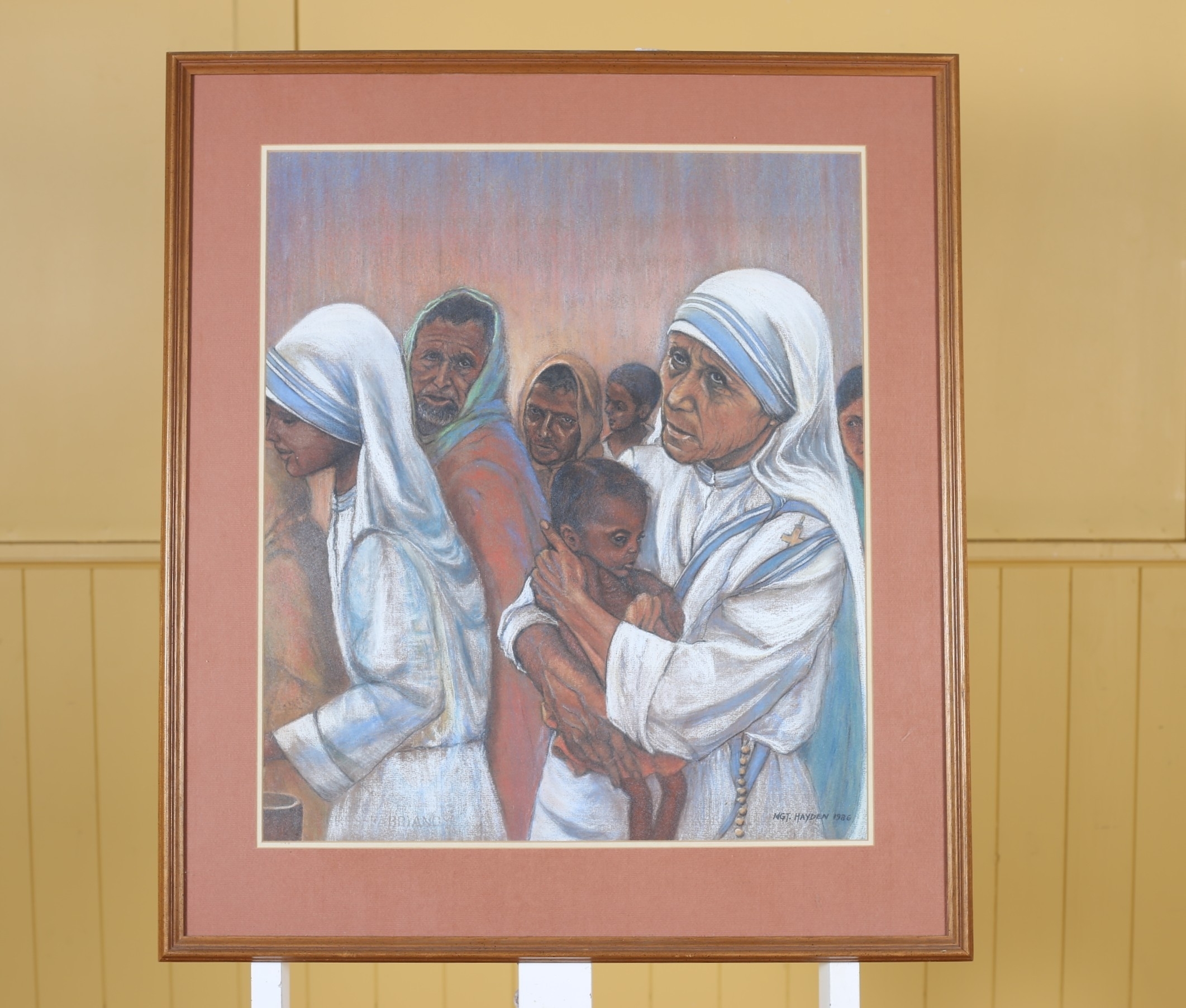 Margaret Hayden | MARGARET HAYDEN Loving Kindness A pastel | MutualArt