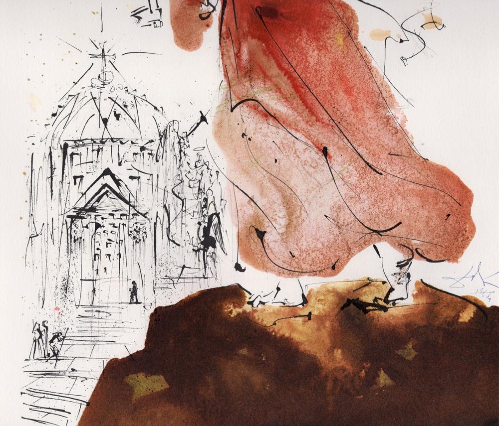 Salvador Dalí | Dali Biblia Sacra 1967 Peter's Confession Framed ...