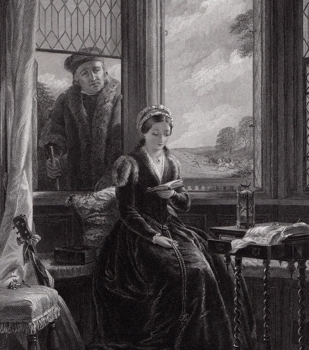 John Calcott Horsley | Lady Jane Grey and Roger Ascham | MutualArt