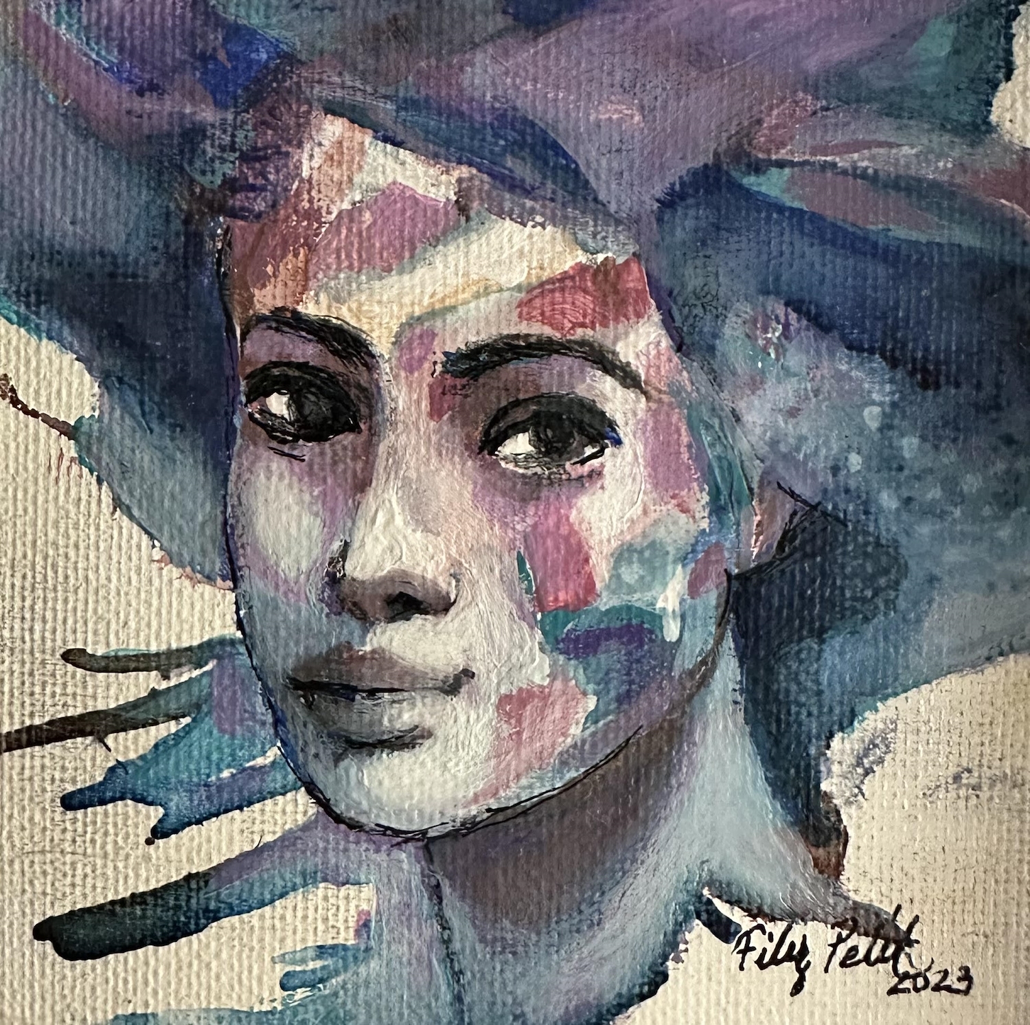 Filiz Pelit | Portre (2023) | MutualArt