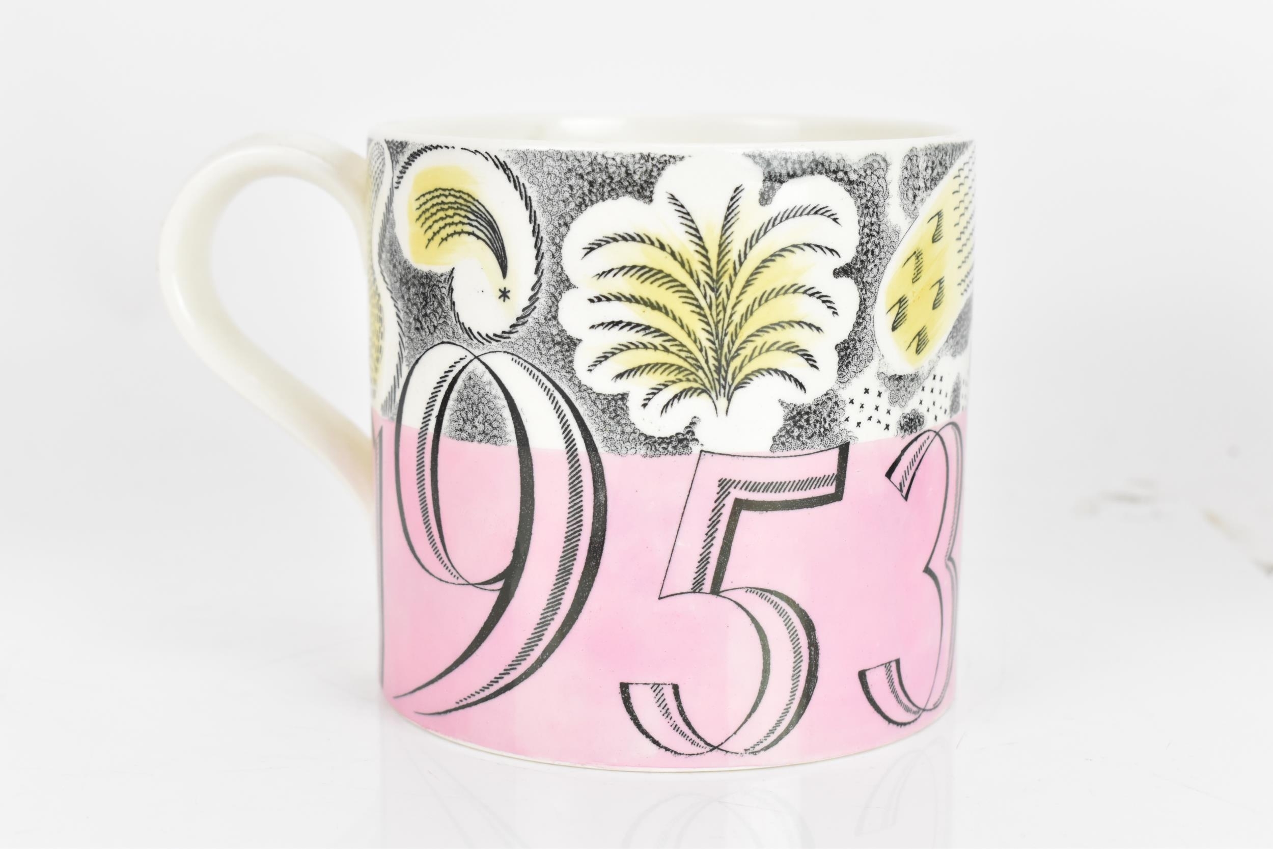 Eric Ravilious | A Wedgwood Pottery Queen Elizabeth II Coronation mug ...