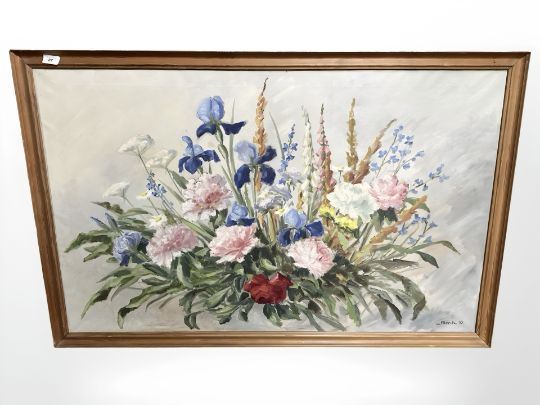 F. Borch | Still life of flowers | MutualArt