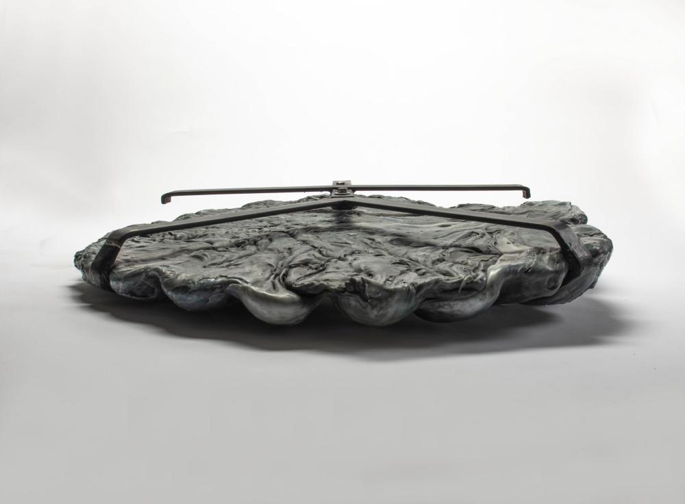 White | Large Shield Form Plaque (Circa 27) | MutualArt