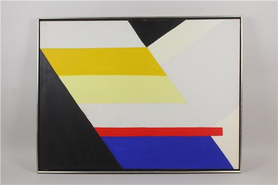 Peter Rappaport | Minimalist Postmodern Abstract Painting by Peter ...