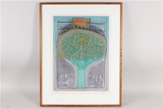 Arun Bose | Tree in the Temple Garden (1983) | MutualArt