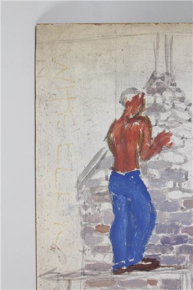 Stewart Wheeler | Portrait Painting of Nude Man by Stewart Wheeler ...