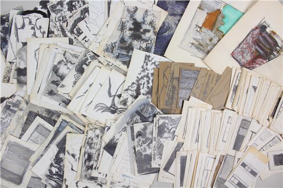 Clark Murray | Giant Group of 450+ Clark Murray B&W Pattern Study ...