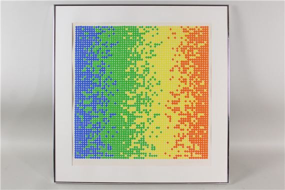 David Roth | David Roth Colorful Dot Serigraph Signed 1979 (1979 ...