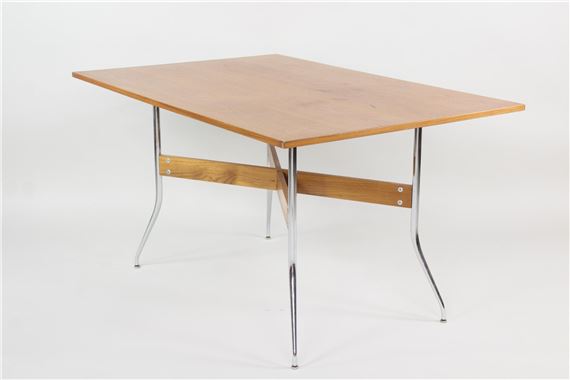 George Nelson | Herman Miller Swag Leg Dining Table by George Nelson ...