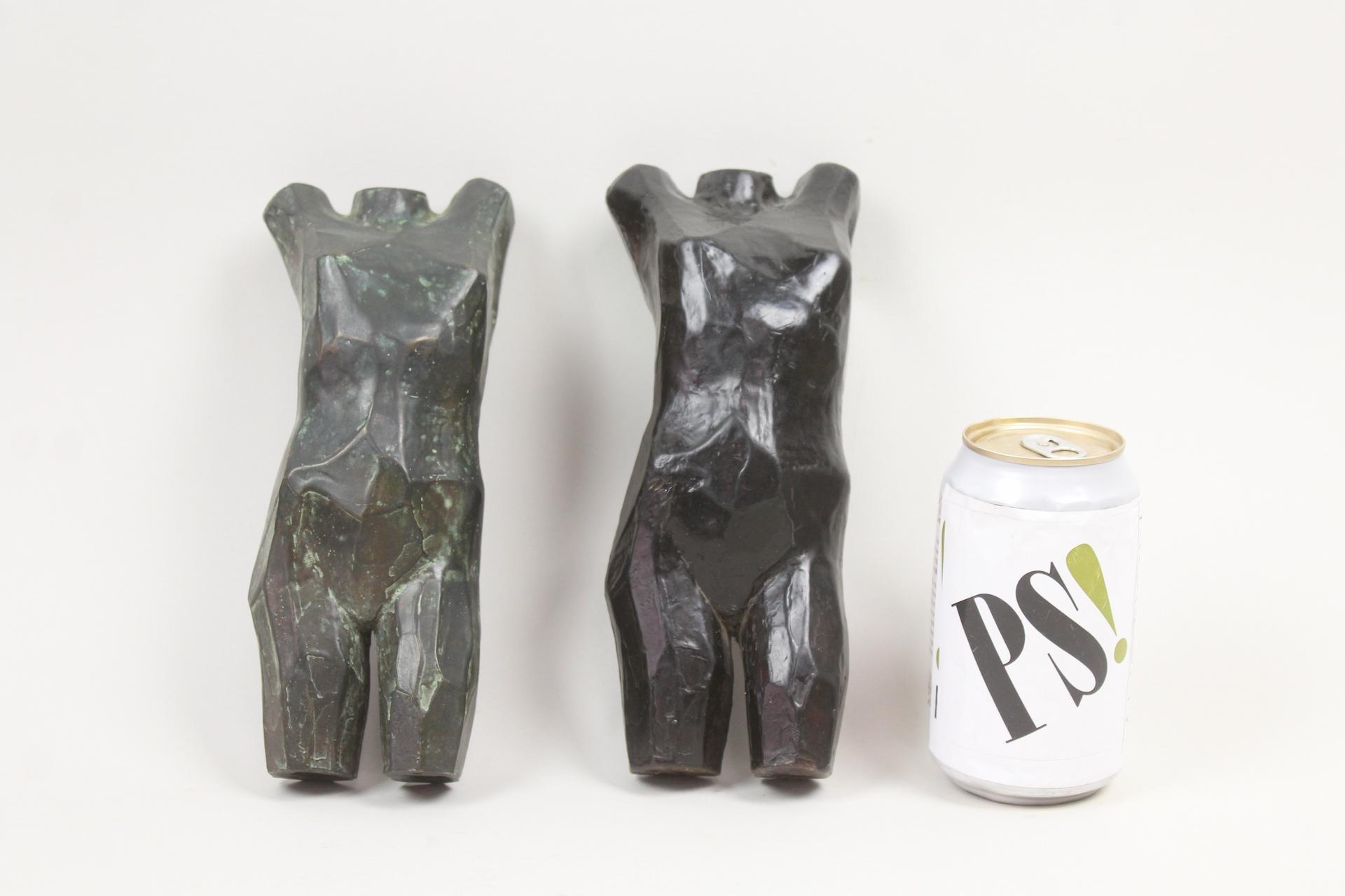 Clark Murray | Clark Murray Cubist Female Nude Bronze Sculpture & Wax ...