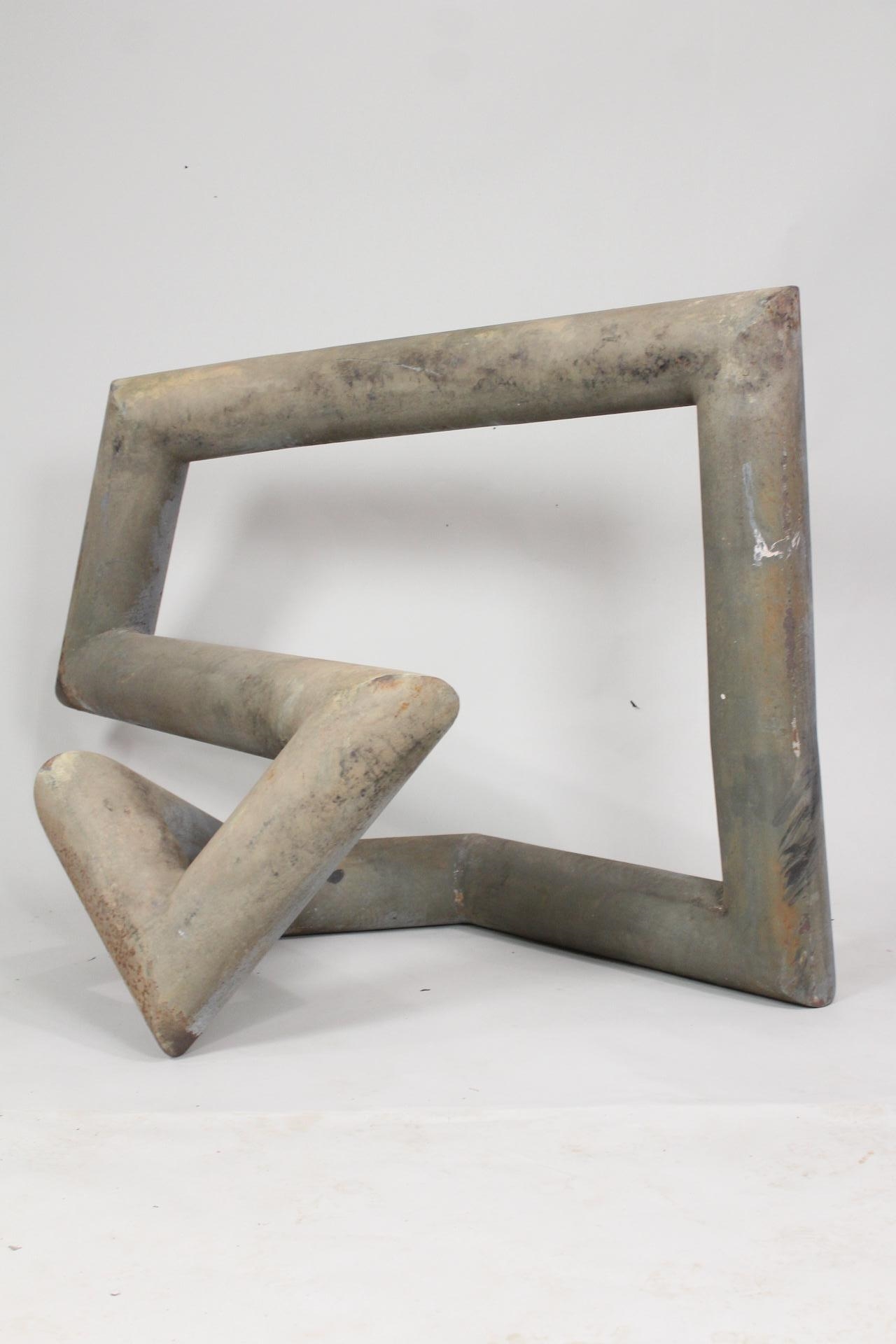 Clark Murray | Large Clark Murray Minimalist Abstract Pipes Sculpture ...