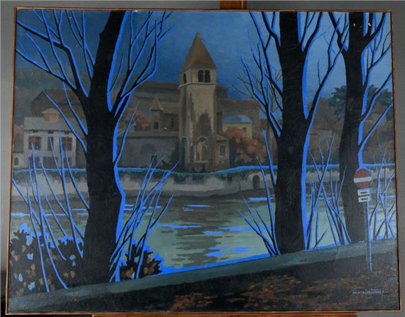 Marc Batime | L'île Barbe, Lyon | MutualArt