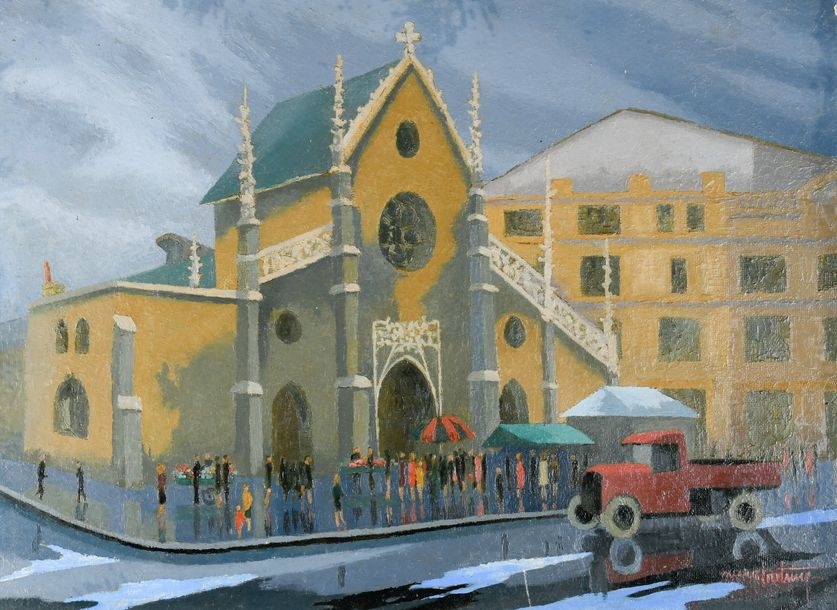 Marc Batime | St Bonaventure à Lyon | MutualArt