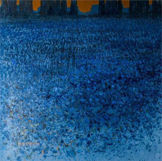 Henri André Martin | Paysage en bleu | MutualArt