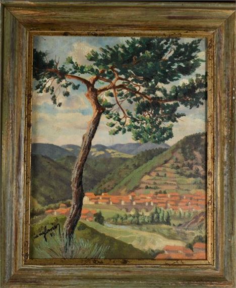 Pierre Favier | Paysage provençal (1935) | MutualArt