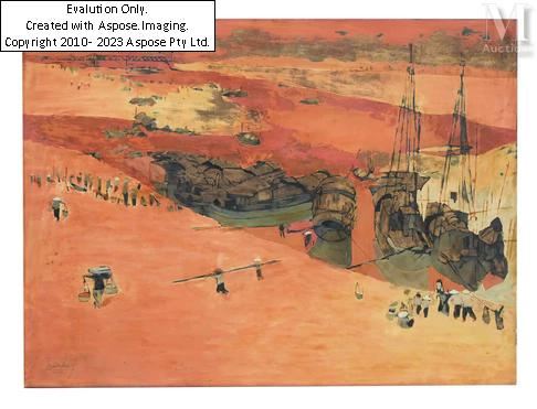 Tran Van Ha | Village de pêcheurs | MutualArt