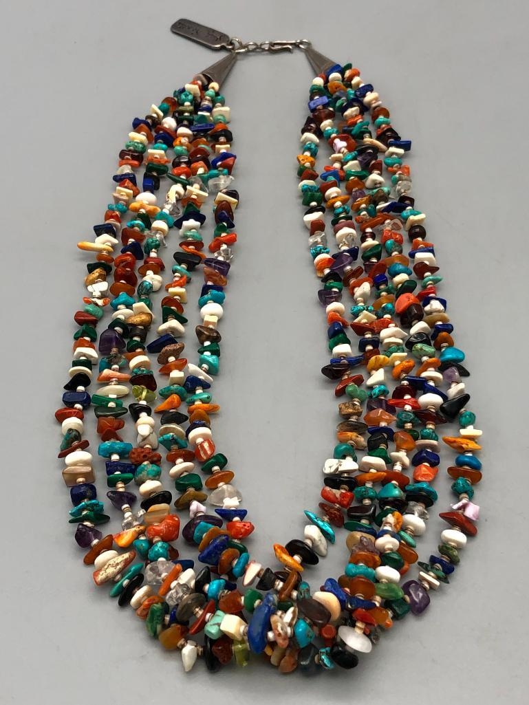 Rosetta | Multi Strand Necklace By Judy Rosetta (1977) | MutualArt