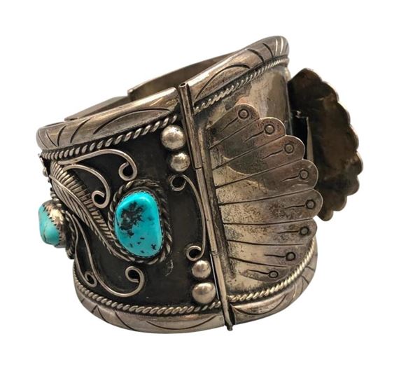 Rose A. Chee | Statement Vintage Watch Cuff By Rose Chee (1930s ...