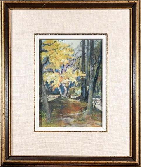 Eileen Armstrong | EILEEN ARMSTRONG 1981 PASTEL LANDSCAPE (1981) | MutualArt