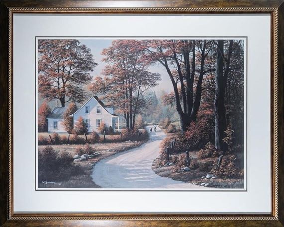 William J. Saunders | BILL SAUNDERS EDITIONED PRINT 'SIDE BY SIDE ...