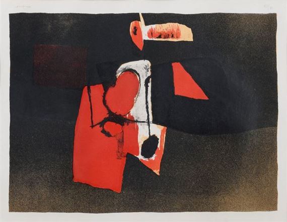 Afro Basaldella | LITOGRAFIA DI AFRO BASALDELLA (1970) | MutualArt