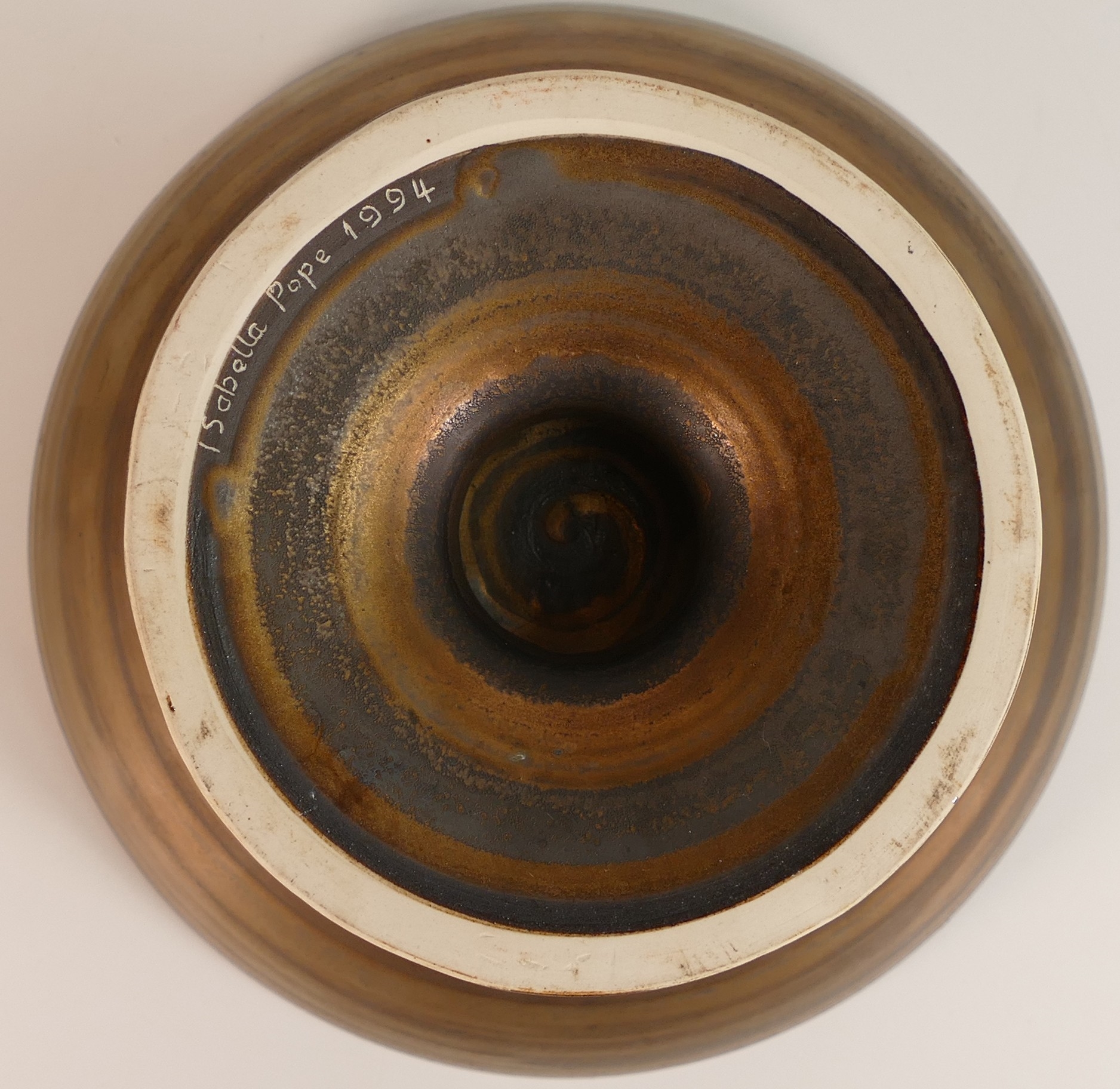 Isabella Pope | Isabella Pope, Studio Pottery pedestal Fruit Bowl. Pope ...