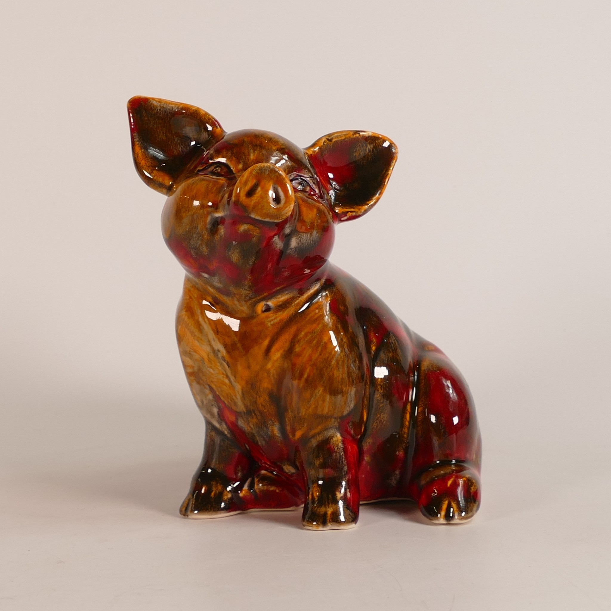 Anita Harris | Anita Harris model of a Sitting Piglet H:12.5cm x L:7 ...