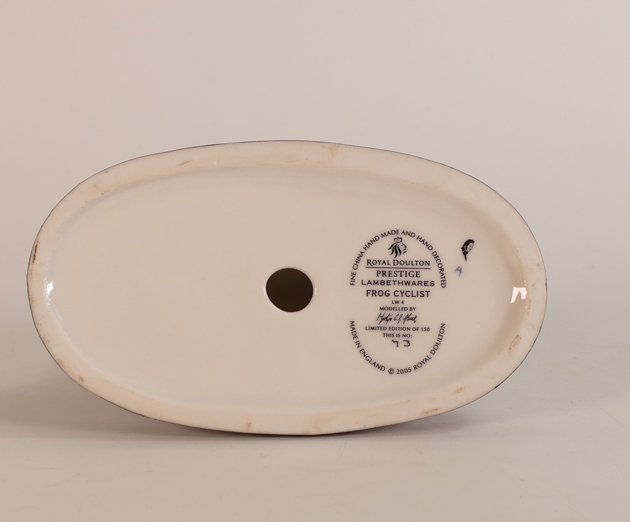Royal Doulton | Royal Doulton Prestige Lambeth Wares figure, 'Frog ...