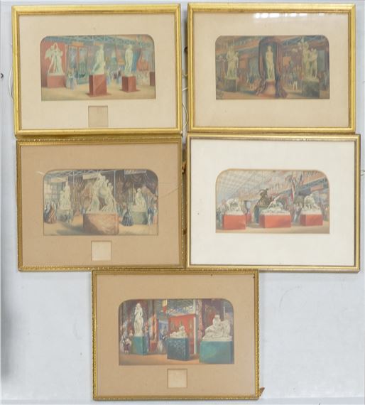 George Baxter | George Baxter (1804-1867), five colour prints showing ...
