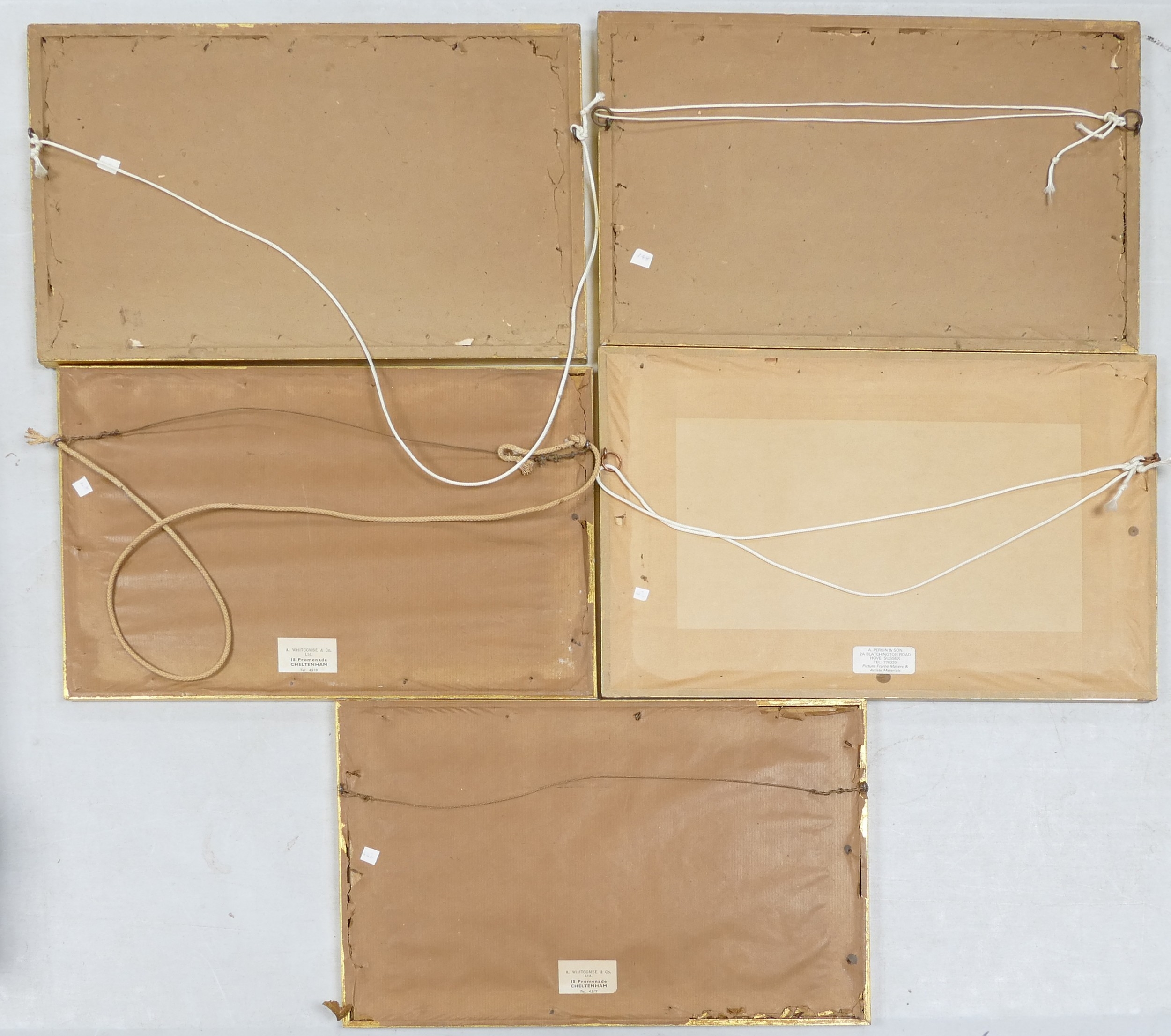 George Baxter | George Baxter (1804-1867), five colour prints showing ...