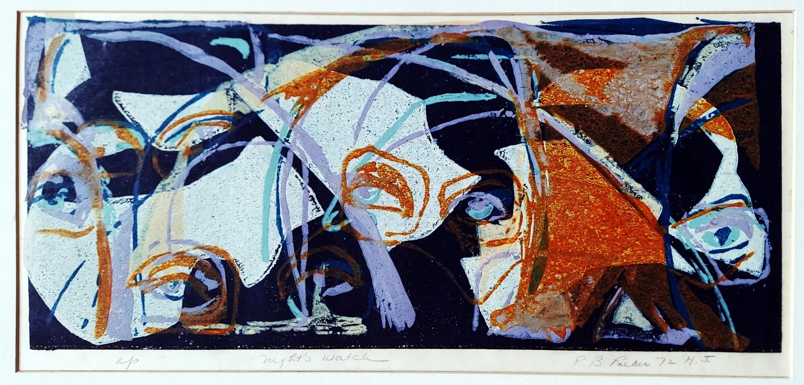 Ruth Buff Rieber | Night’s Watch (1971) | MutualArt