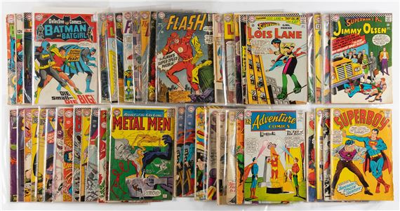 Silver | DC SILVER AGE MOSTLY LOW-GRADE SUPERHERO COMIC BOOKS (20th ...