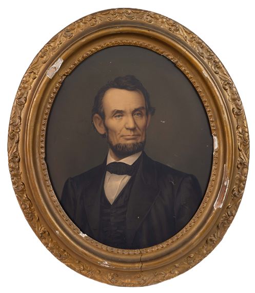 E. C. Middleton | ABRAHAM LINCOLN PORTRAIT (Circa 1864) | MutualArt