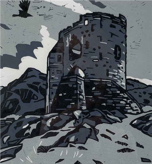 Ann Lewis | ANN LEWIS RCA (b. 1962) artist's proof print - 'Castell ...