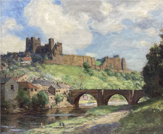 Frederick Stead | Green Bridge and Richmond Castle | MutualArt
