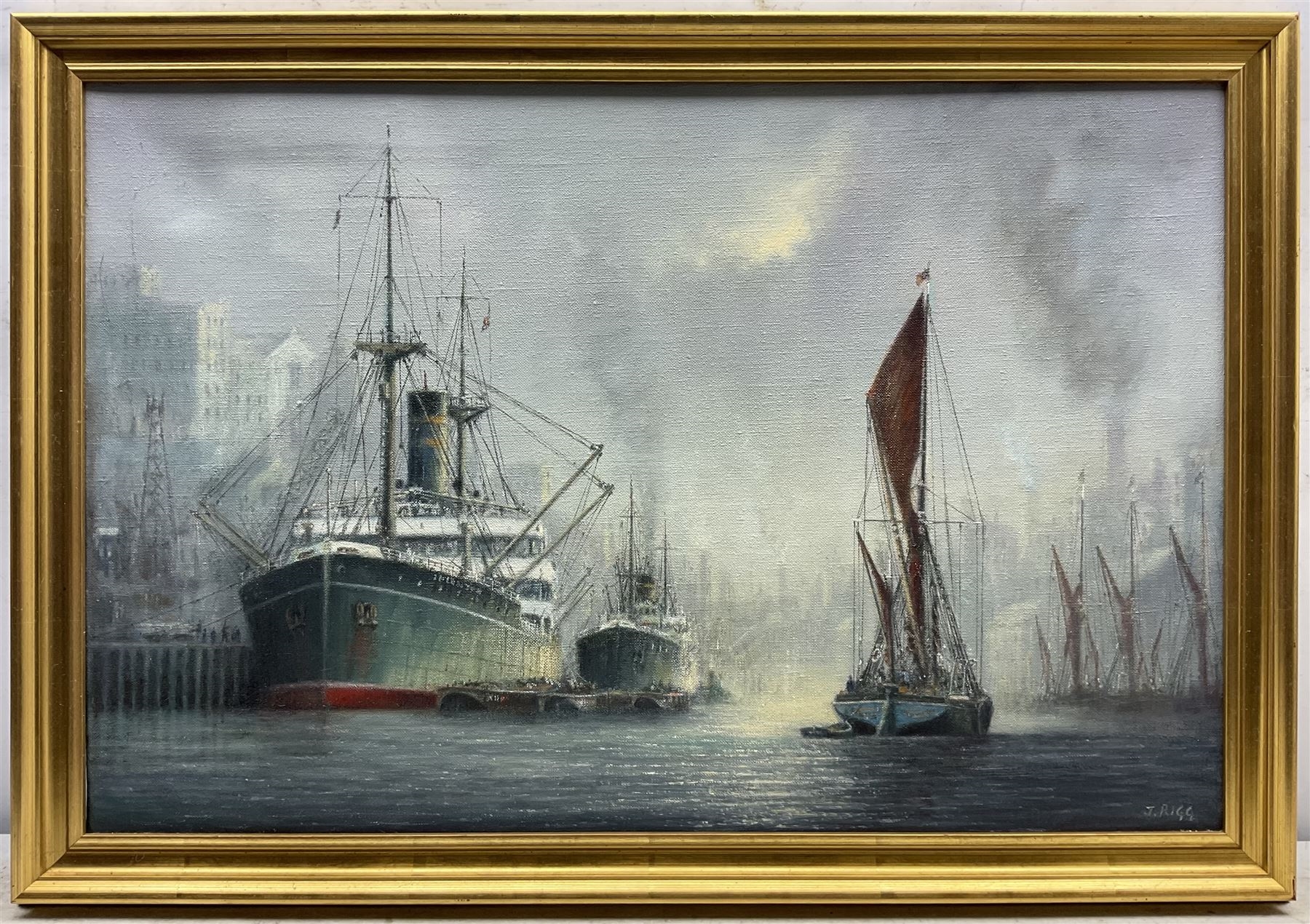 Jack Rigg | Shipping (1983) | MutualArt