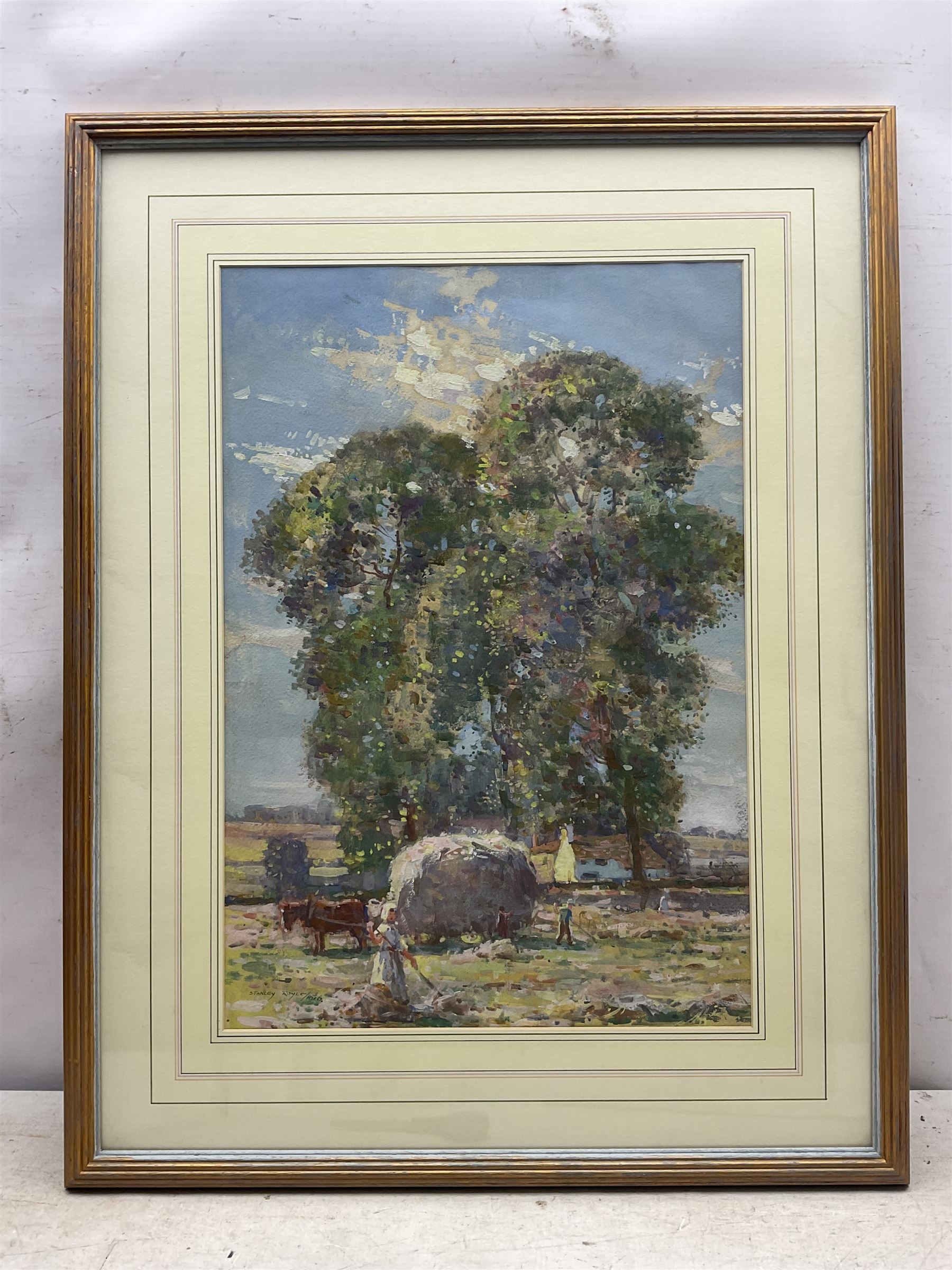 Stanley Royle | Summer Haymaking (1916) | MutualArt