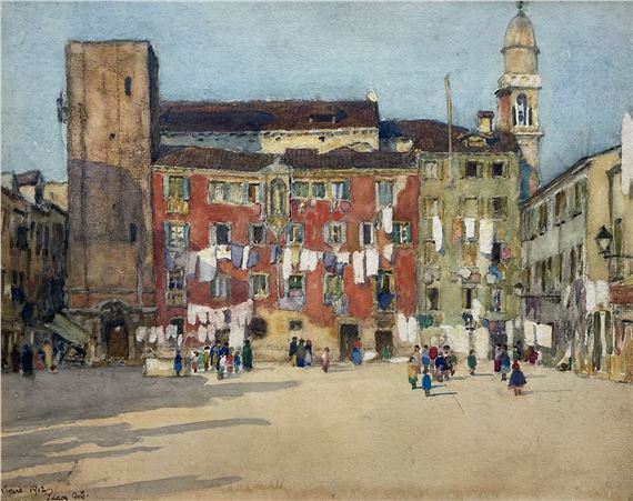 Edgar Wood | Venice (1912) | MutualArt