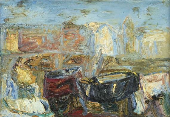 Richard Mandin | The Coules and Fort Saint Jean in Marseille | MutualArt