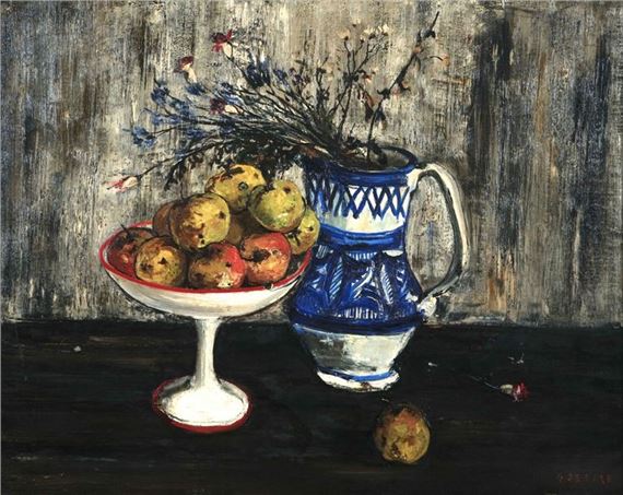 Gaston Sébire | Still life with fruit | MutualArt
