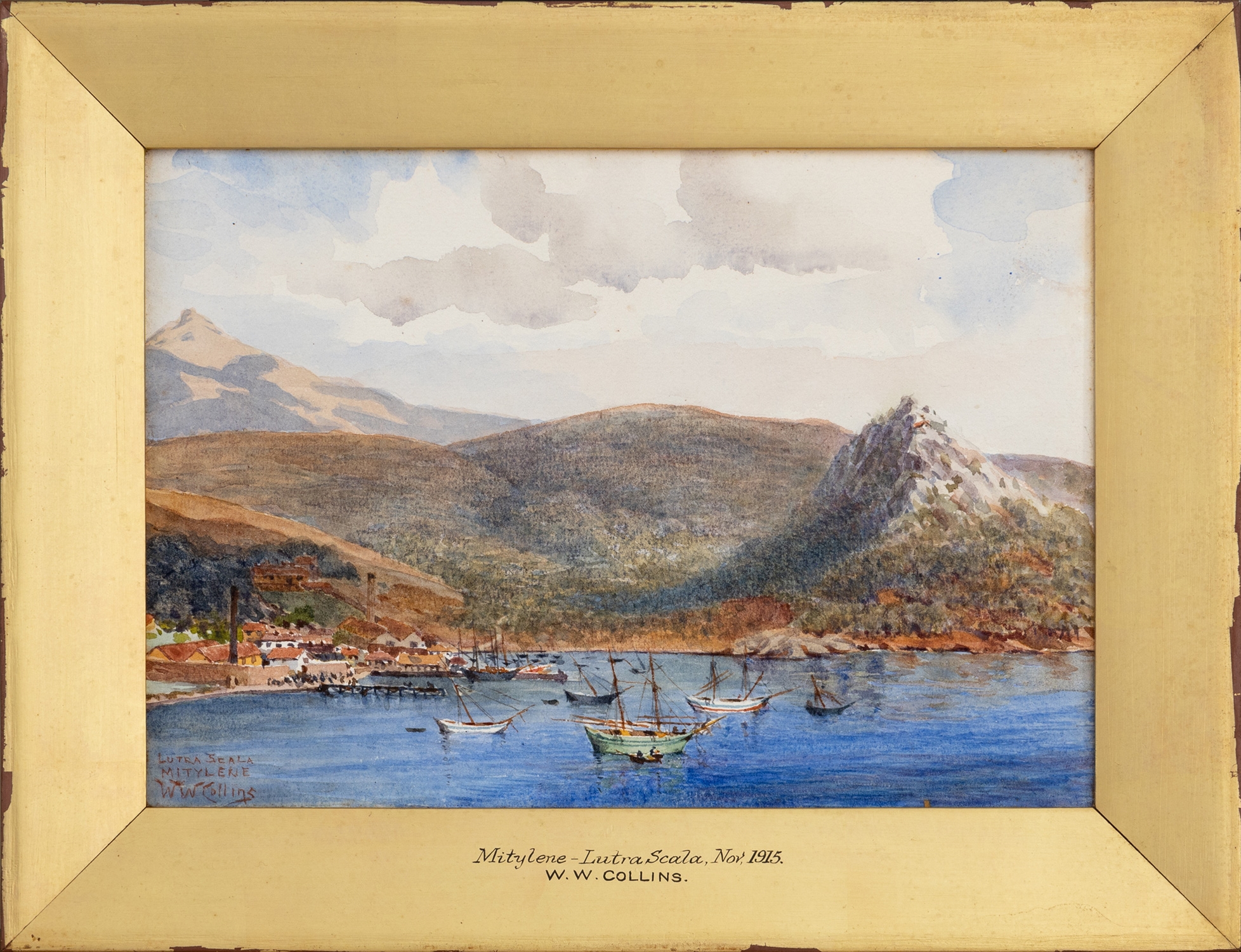 William Wiehe Collins | Lutra Scala-Mitylene (1915) | MutualArt