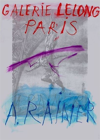 Arnulf Rainer | RAINER Arnulf Original lithograph poster | MutualArt