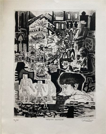 Gabriel Paris | Gabriel Paris Engraving (1970) | MutualArt