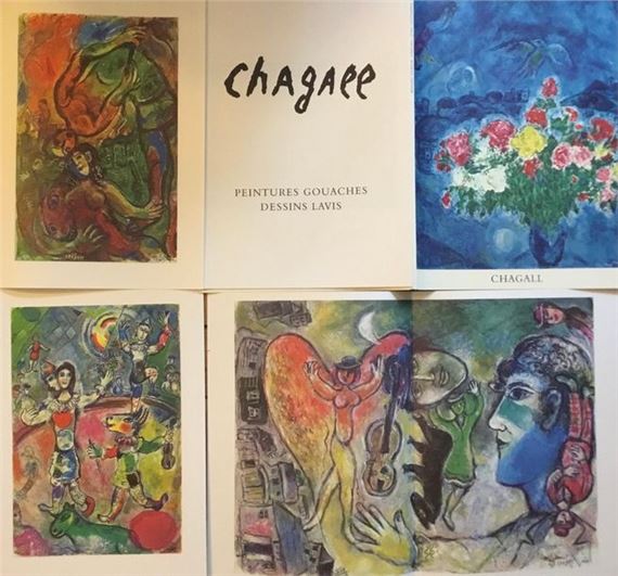 Marc Chagall | CHAGALL Marc Zurich exhibition catalog galerie MAEGHT ...